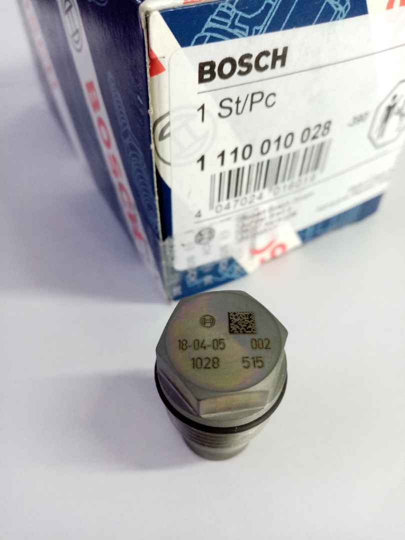 Клапан перепускной топливной рейки (редукционный) ISBe, ISF3.8 BOSCH ...